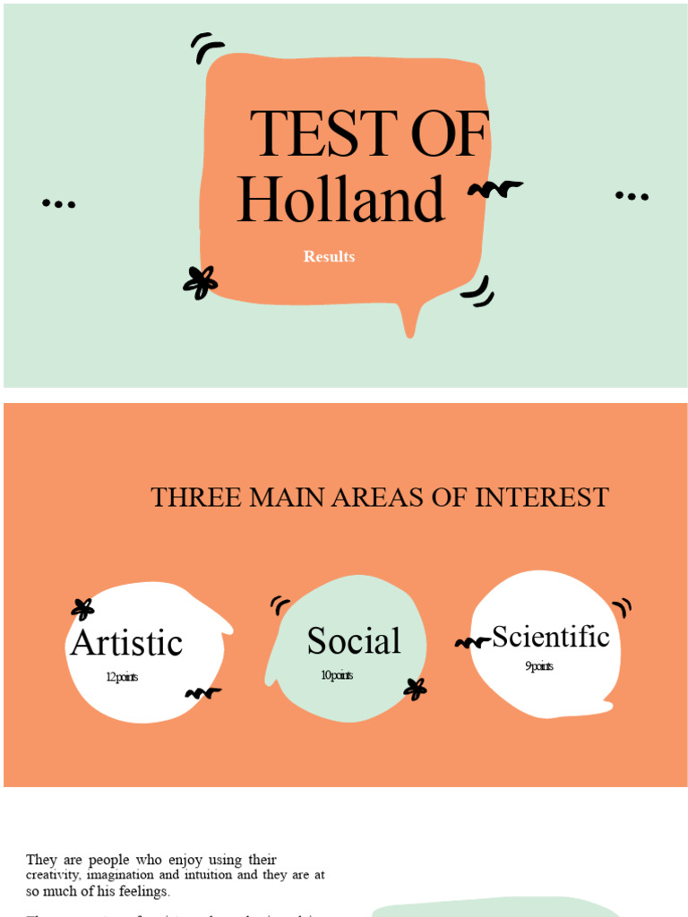 Holland Test PDF | PDF