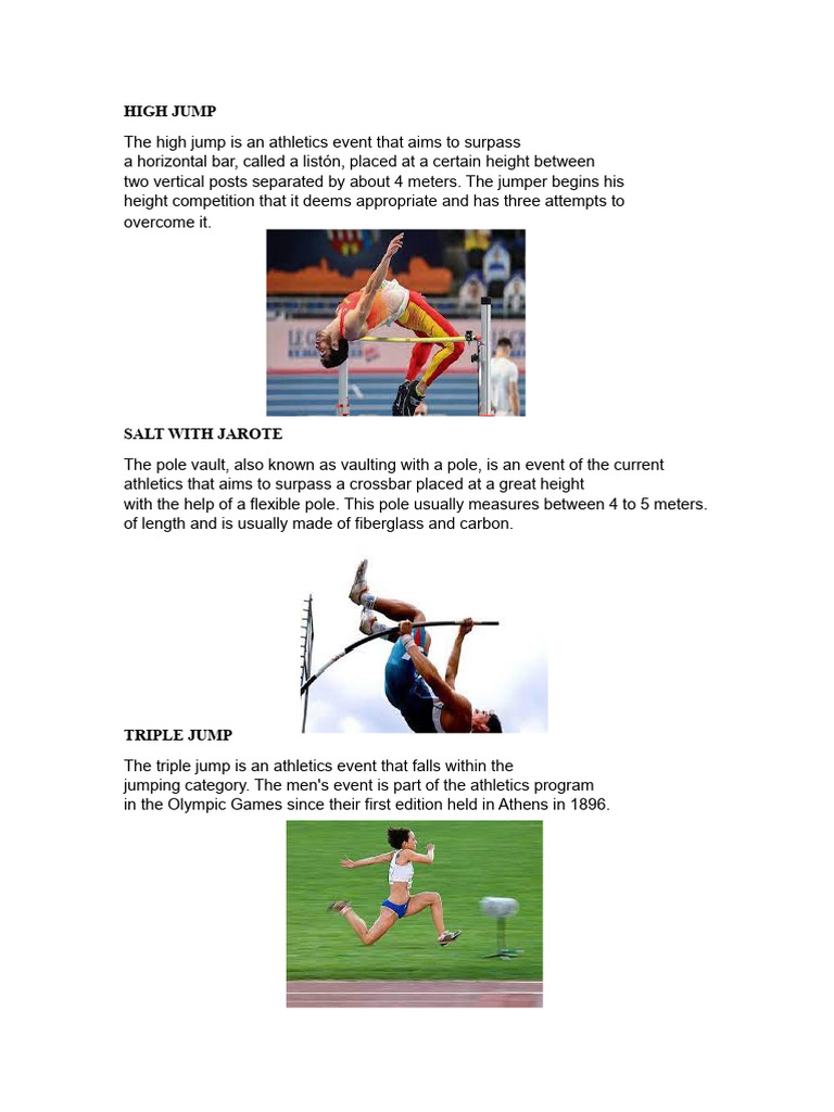 High Jump | PDF