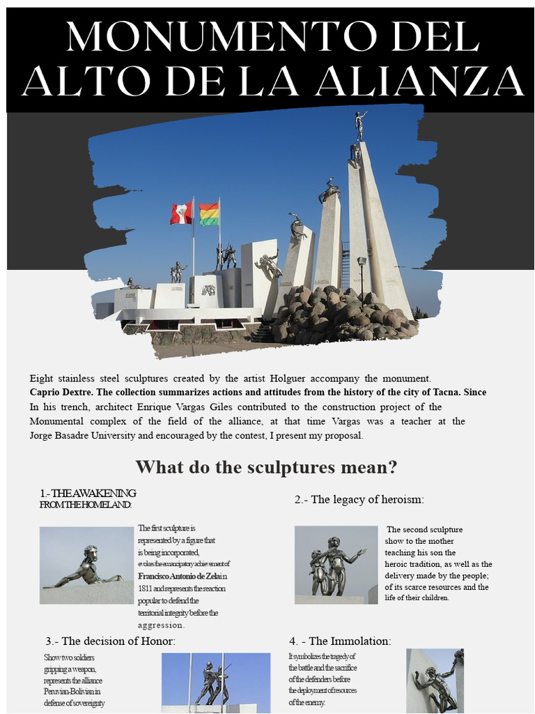 Infographic of The Alto de La Alianza | PDF