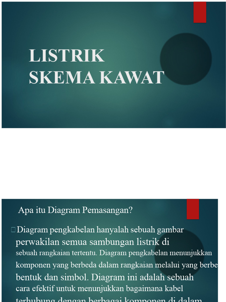 Jenis-Jenis Diagram Pemasangan Listrik | PDF