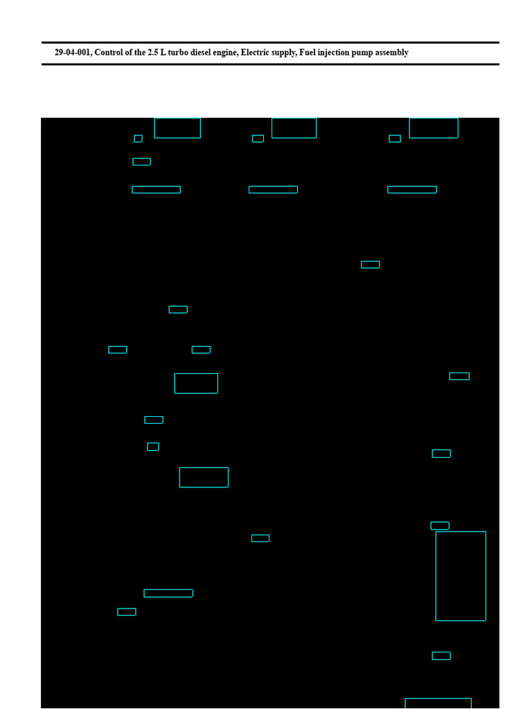 transit - engine control - electrical diagram | PDF