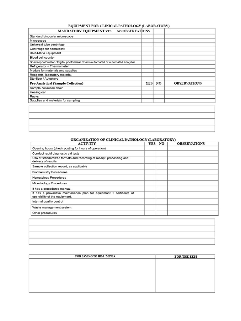 Clinical Pathology Criteria (Laboratory) PDF | PDF | Clinical Pathology ...