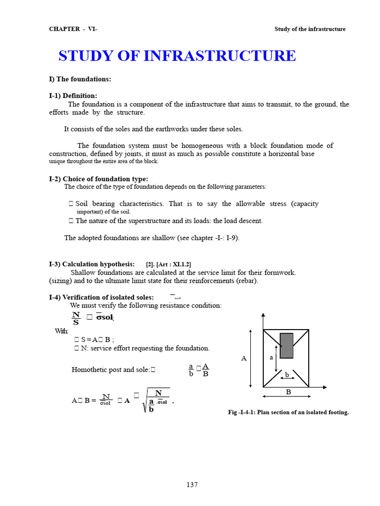 Foundations, Long Line, Peripheral Walls | PDF | Foundation ...