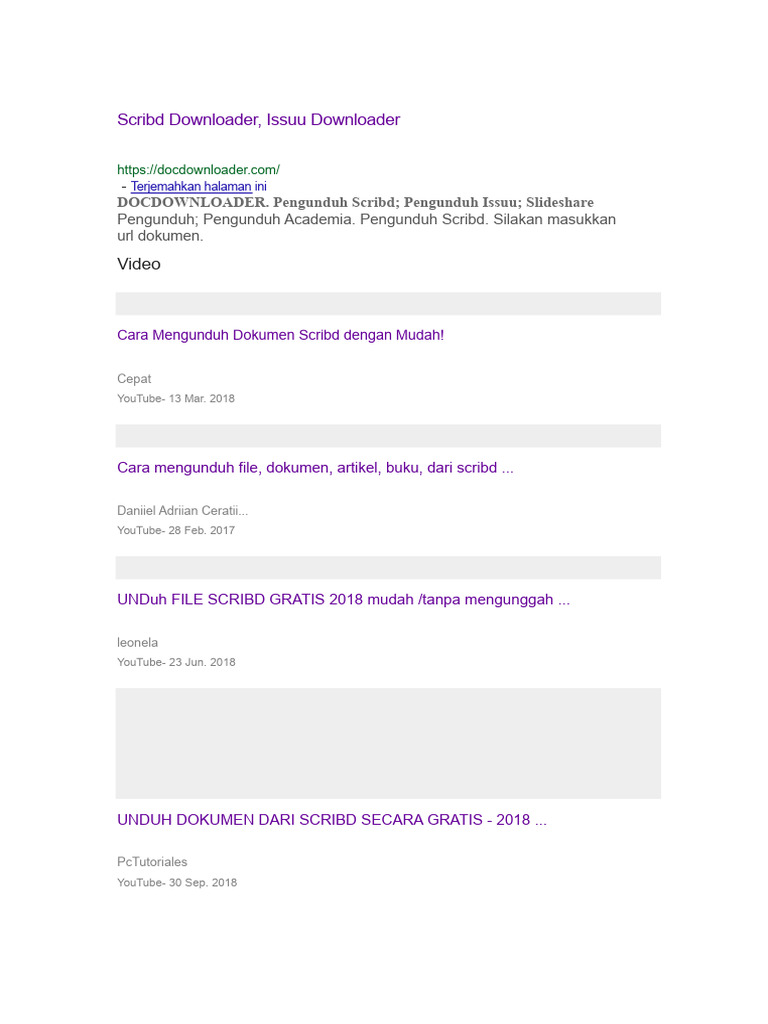 Pengunduh Scribd | PDF