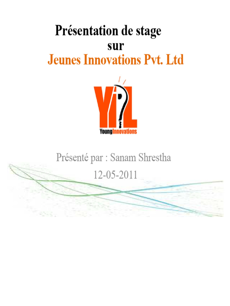 Rapport de stage chez Young Innovations | PDF | Commercialisation | Marque