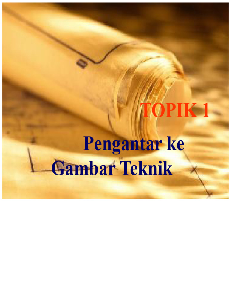 GAMBAR TEKNIK 1 | PDF