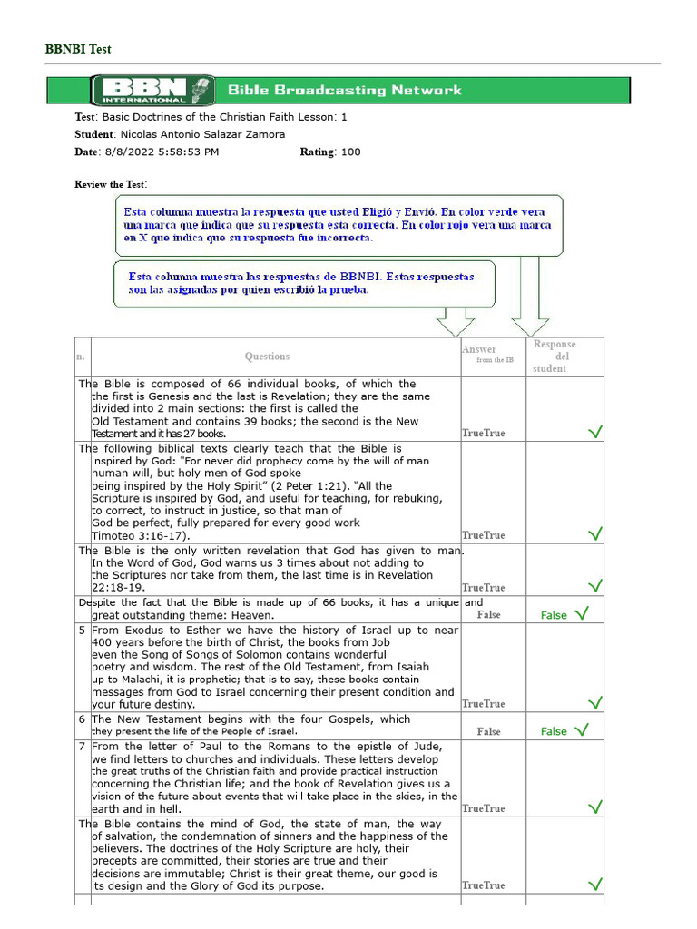 lesson 1 basic doctrines of the Christian faith | PDF | Bible | Revelation