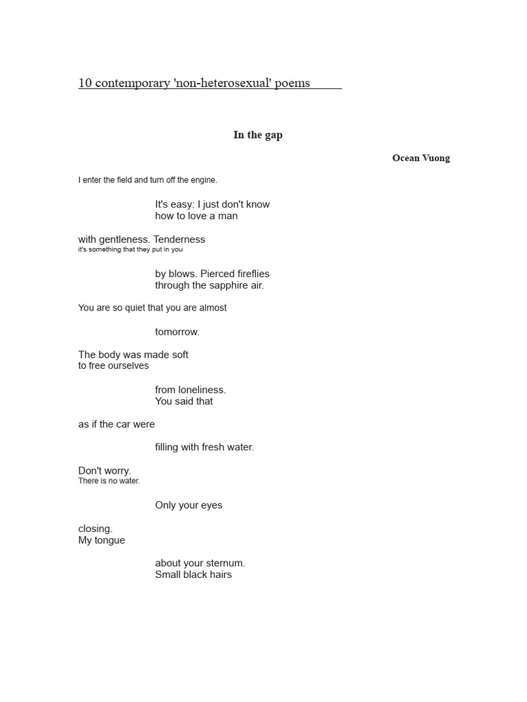 LGBT Poetry | PDF | Lilith | Lesbian