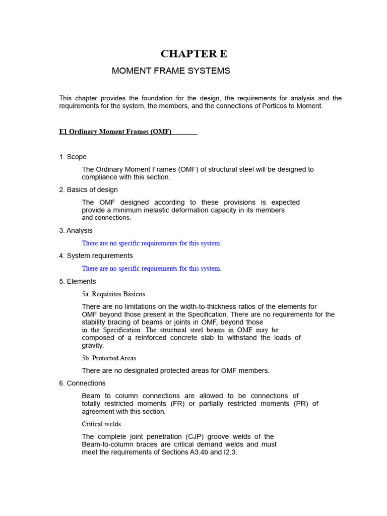 Moment Frame Systems Design Guidelines | PDF | Bending | Beam (Structure)