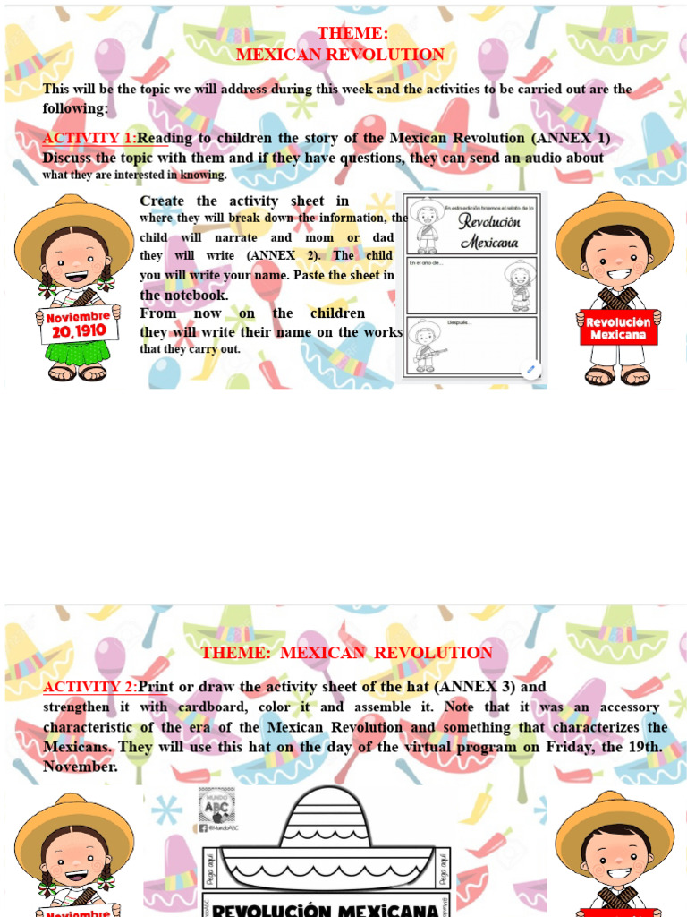 Engaging Kids in the Mexican Revolution | PDF
