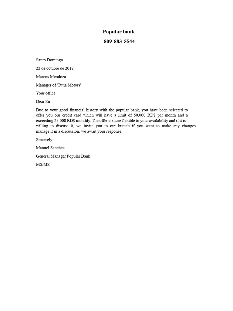 Popular Bank | PDF