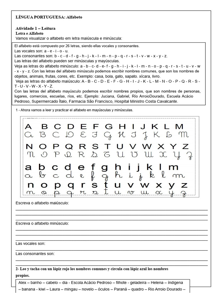 Alfabeto | PDF | Diccionario | Alfabeto