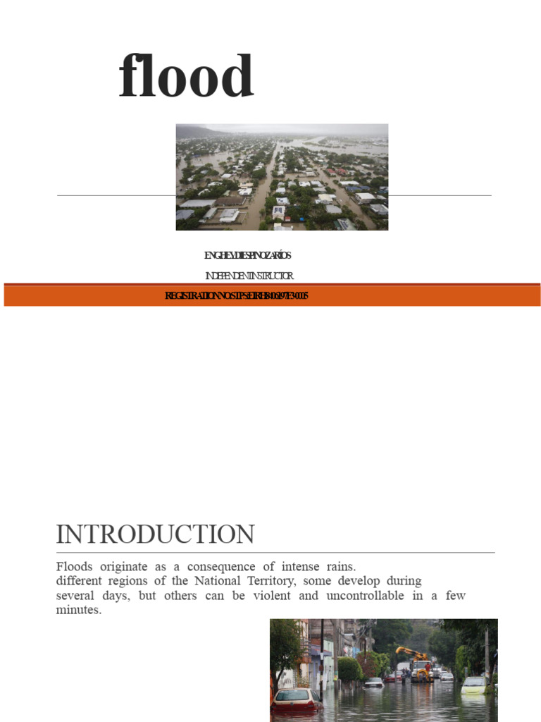 FLOOD | PDF | Flood | Natural Hazards