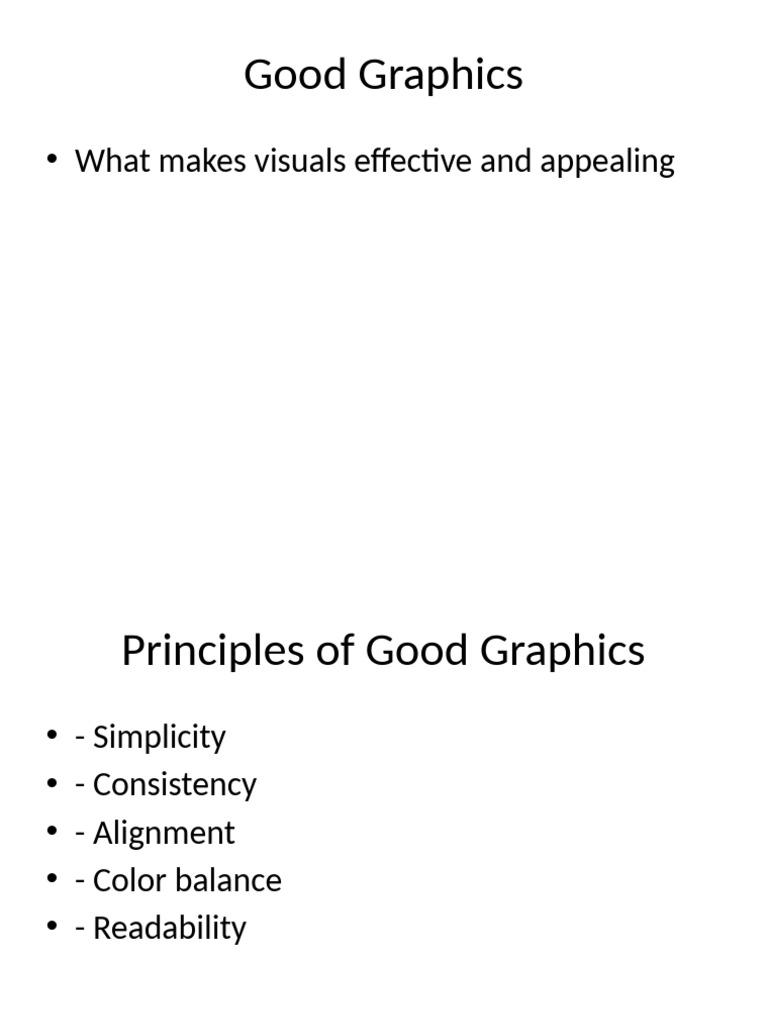Good Graphics | PDF