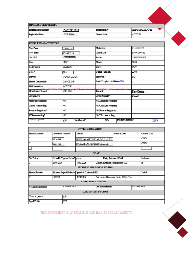 Vehicle Transport License Overview | PDF | Automotive Industry | Land ...