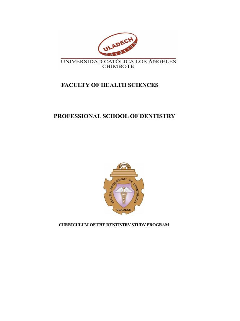 Curriculum Network of The Dentistry Program v002 | PDF | Prosthodontics ...