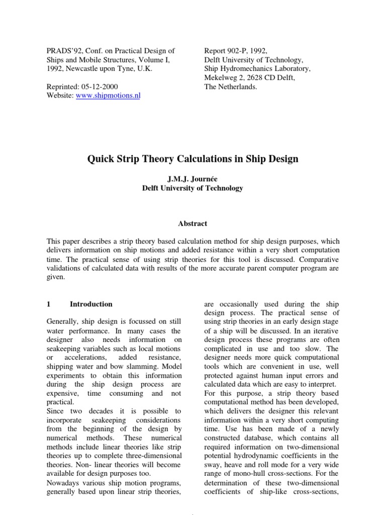 Quick Strip Theory | PDF