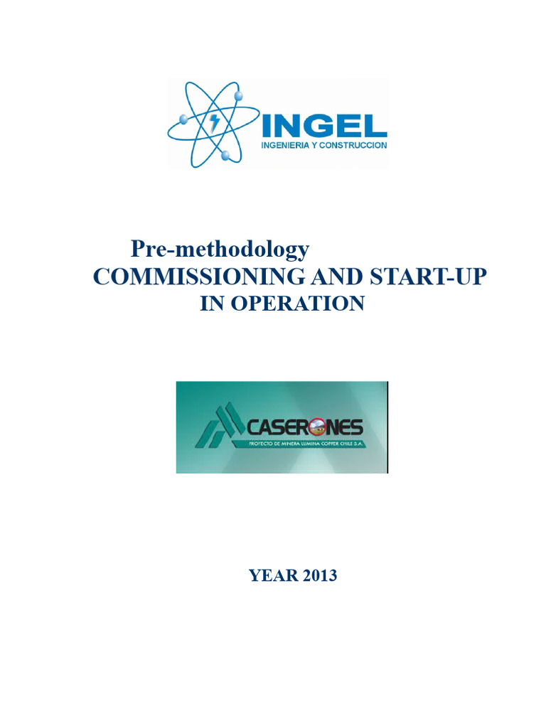 Caserones Mining Pre-Commissioning Plan | PDF