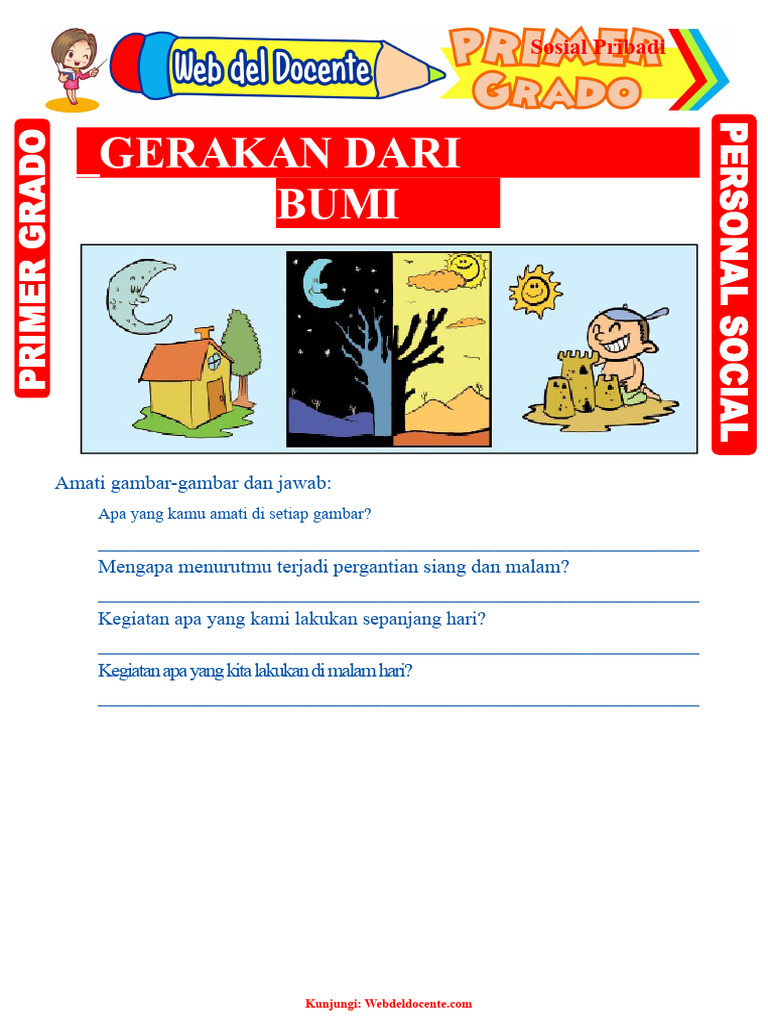 Gerakan Bumi Kelas Satu | PDF