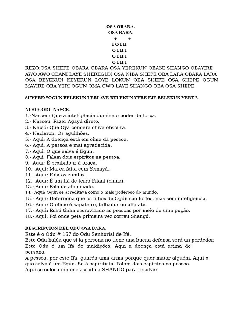 OSA OBARA | PDF