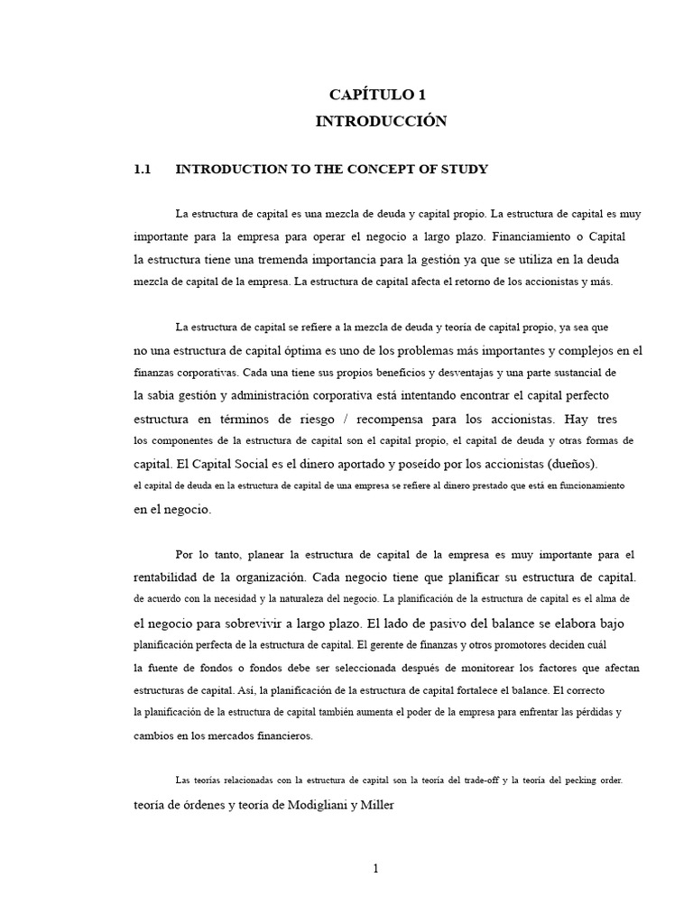 UN ESTUDIO SOBRE LA ESTRUCTURA DE CAPITAL EN SRI PATHI PAPER AND BOARDS ...