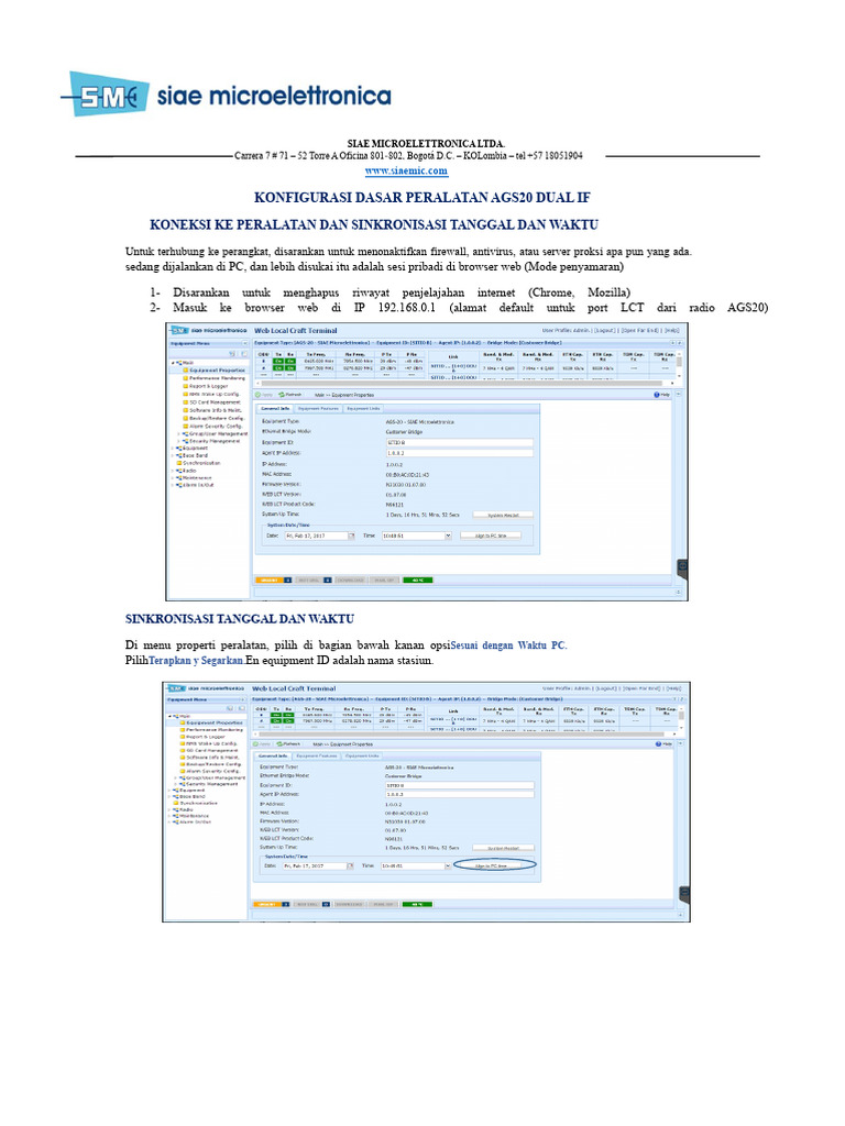 Panduan Konfigurasi AGS20 Dual IF | PDF