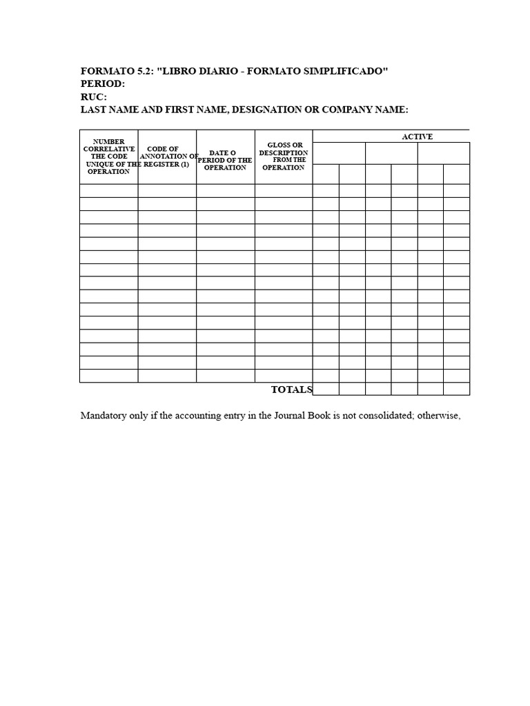 11 Simplified Journal Format | PDF | Government Finances | Economies