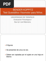 Formato para Calificar Bender Niño | PDF | Timidez | Ciencias del comportamiento