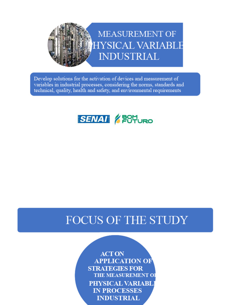 Industrial Measurement of Physical Variables | PDF | Pressure ...