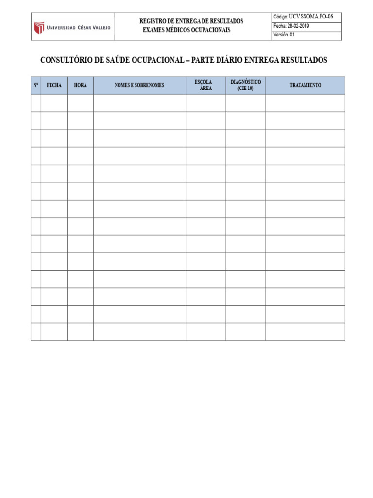 Registro Emos | PDF