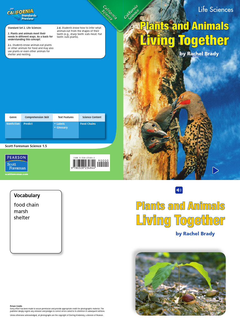 1.5 Plants and Animals Living Together (Life Sciences) | PDF