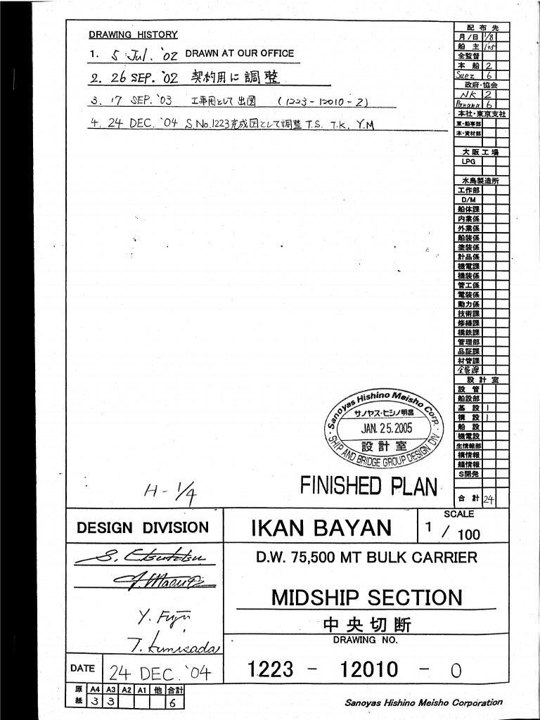 Midship Section | PDF
