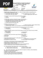 Soal SAS Pendidikan Pancasila Kelas 3 Semester 1 | PDF