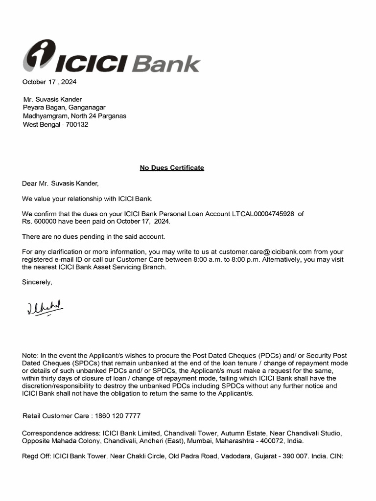 Icici New | PDF