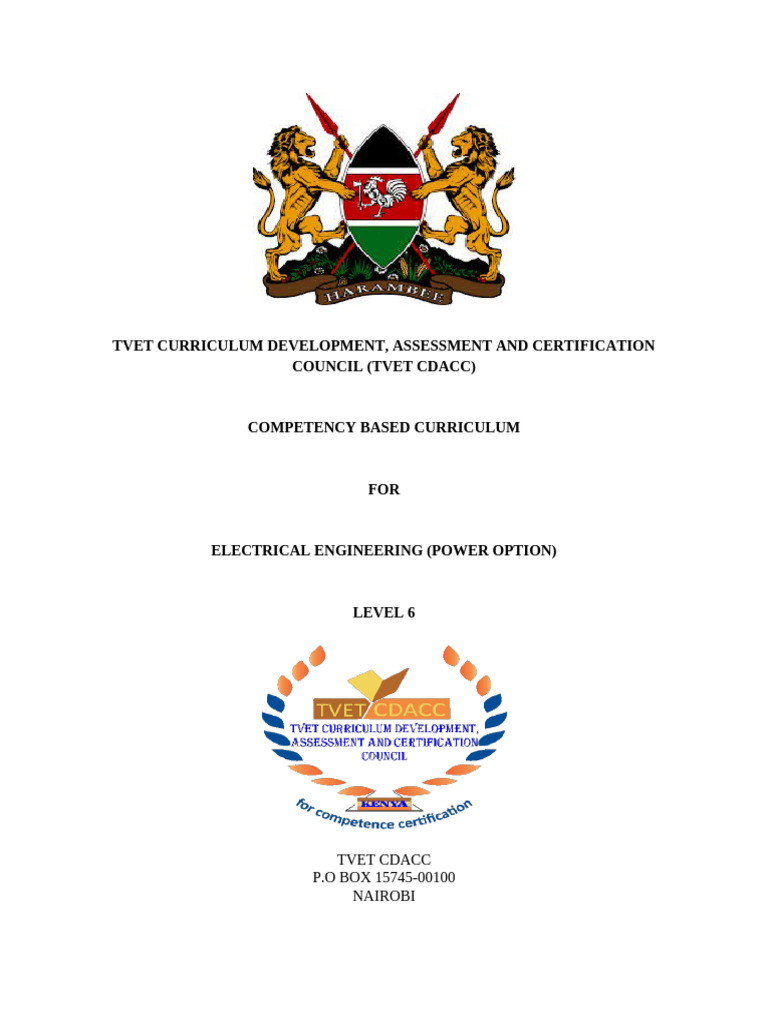 Electrical Engineering Curriculum Level 6 | PDF | Entrepreneurship ...
