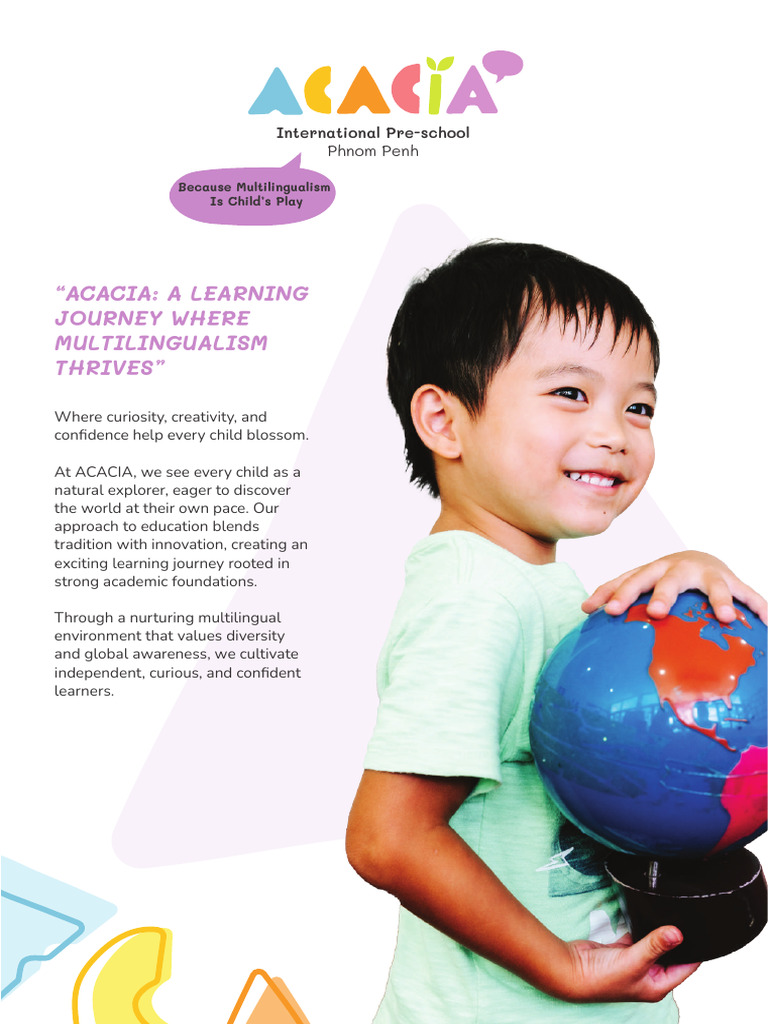 Acacia PP Presentation-En-2025 Compressed | PDF | Lunch | Multilingualism