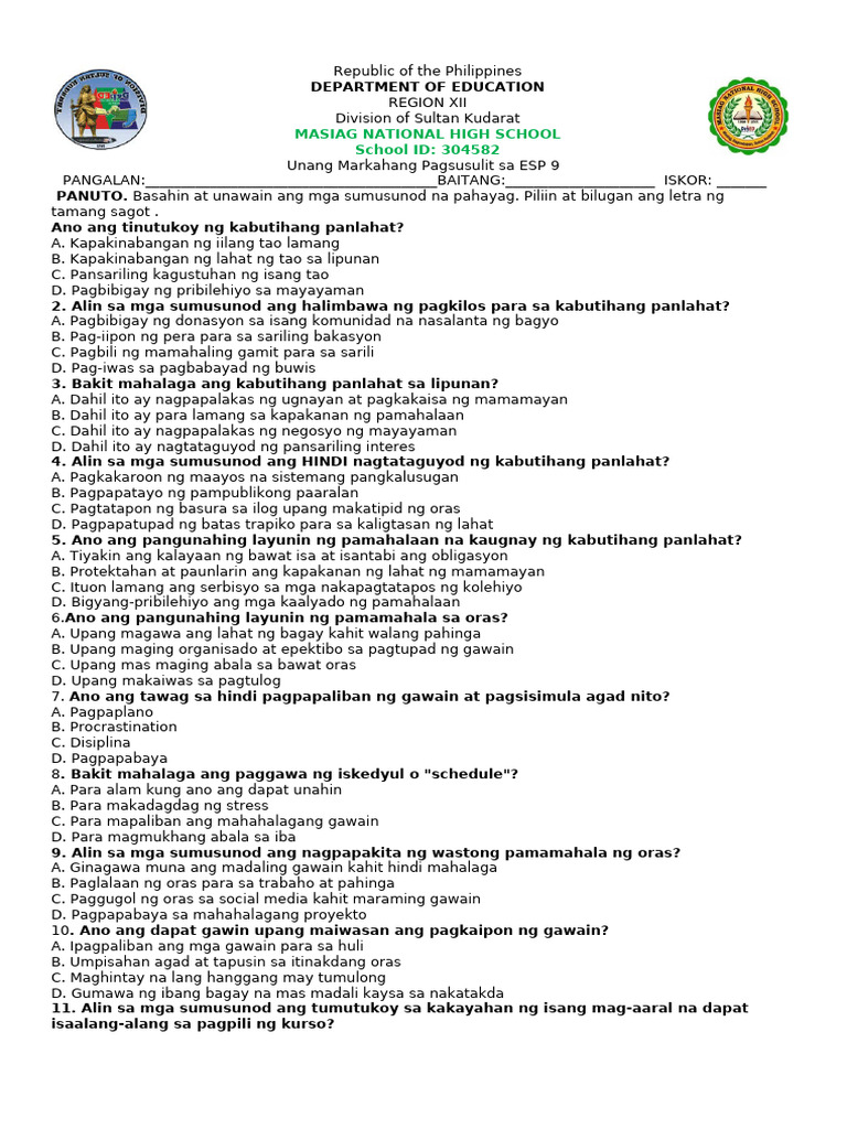 Esp 9 1 | PDF