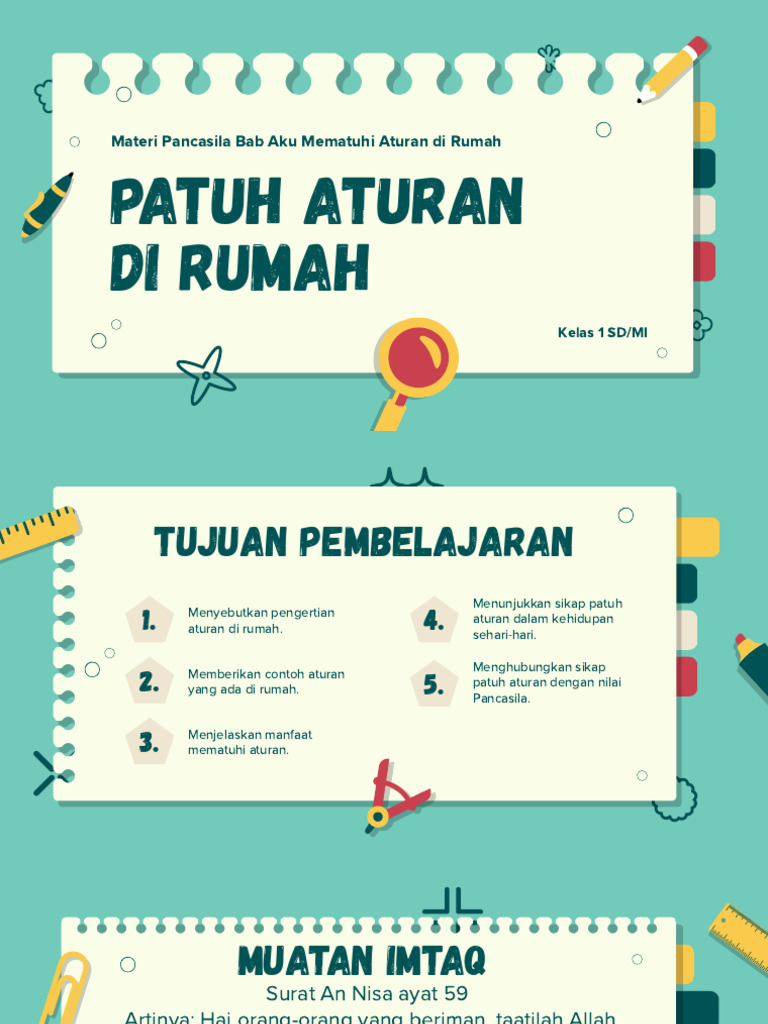 Belajar Patuhi Aturan | PDF