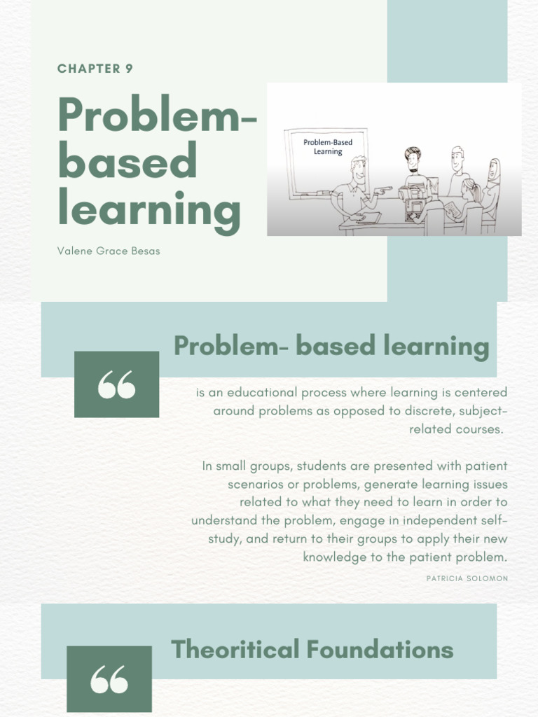 Problem Base Learning Report | PDF