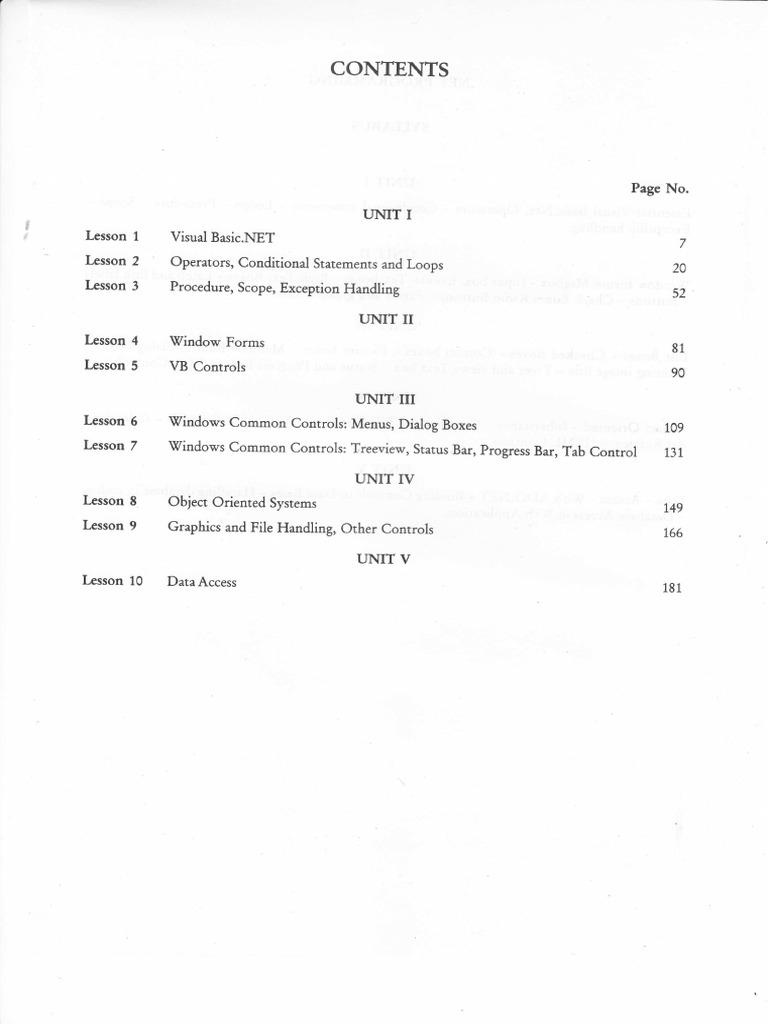 III Year - DKA33 - .Net Programming | PDF | Basic | Computer Programming