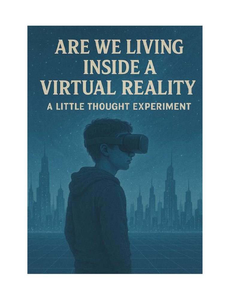 Are We Living Inside A Virtual Reality? (Chinese Version) | PDF
