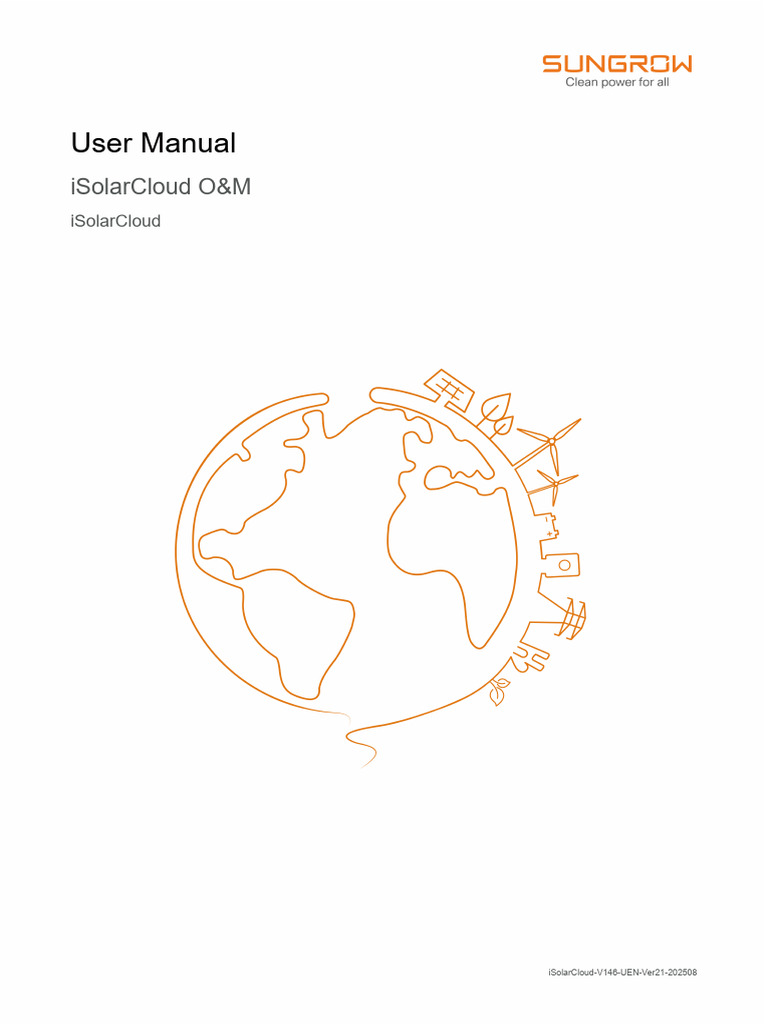 iSolarCloud O&M User Manual Guide | PDF | Password | Login