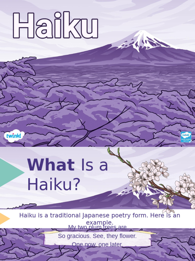 Understanding Haiku Poetry Basics | PDF | Poetry | Haiku