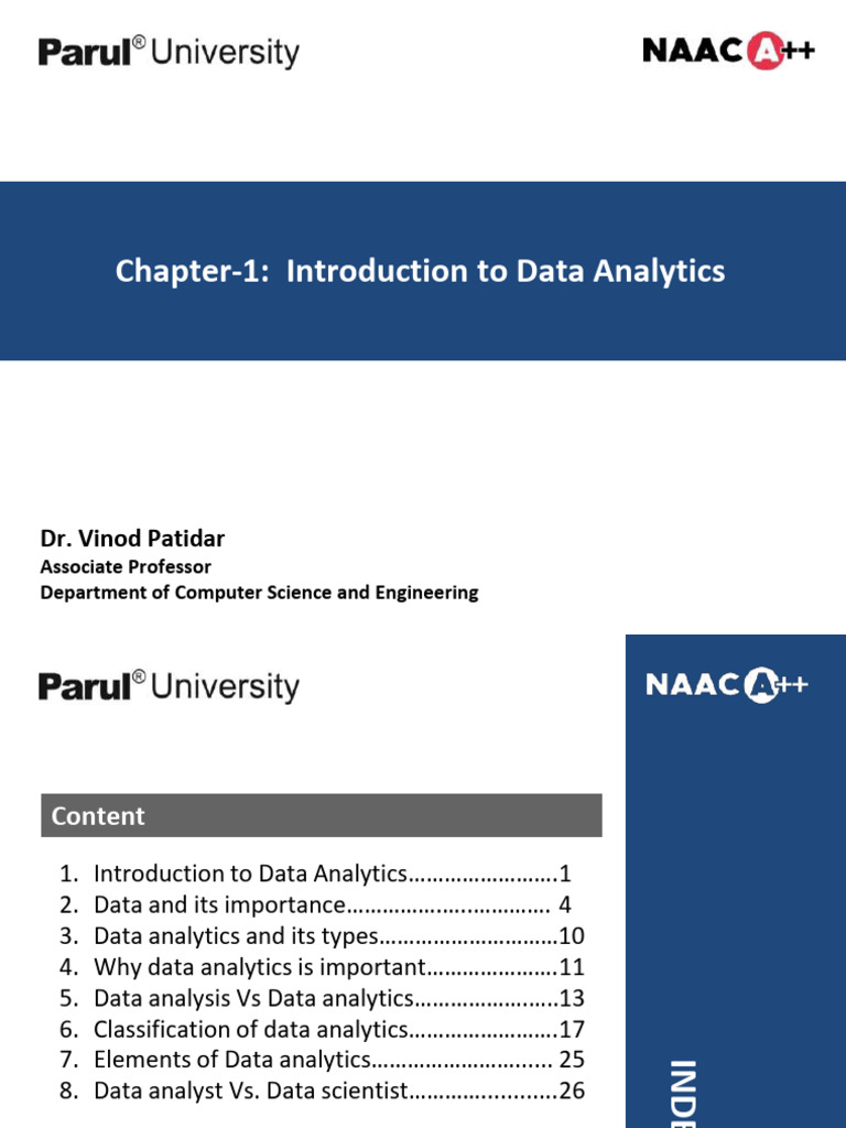 Data Analytics: Insights and Importance | PDF | Data Analysis | Analytics