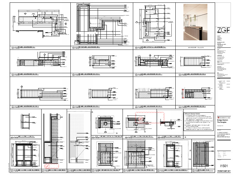 Concierge Desk Millwork Details | PDF | Building Materials | Decorative ...