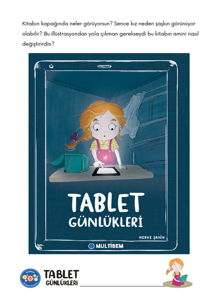 Tablet Gunlukleri Etkinlik Kitabi 1 | PDF