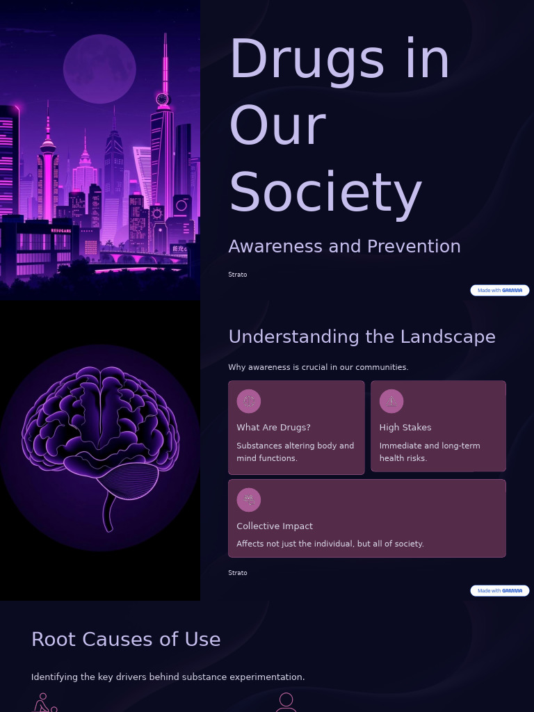 Drugs in Our Society | PDF | Mental Health | Psychological Trauma