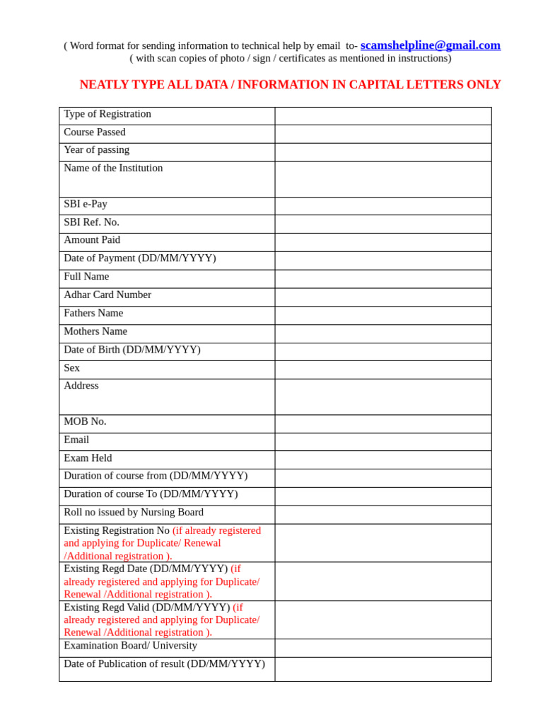 Word Format To Apply | PDF