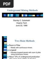 Shortwall Mining Techniques | PDF | Nature
