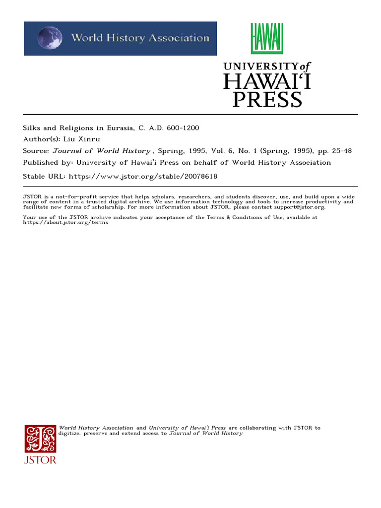 Silk Route Pdf Byzantine Empire Tang Dynasty